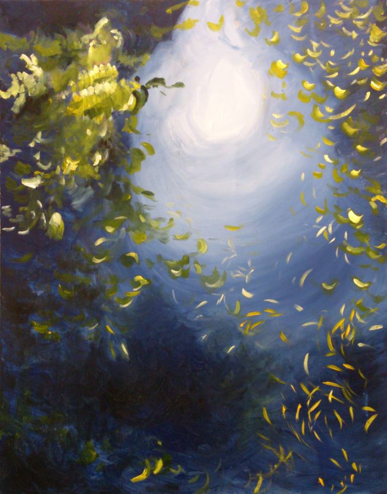 'Belair Park: Scene 3' Painting by Grace Aza-Selinger | Saatchi Art