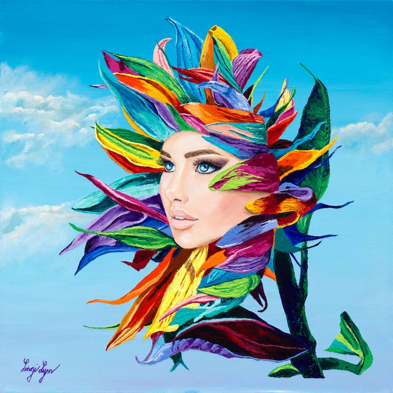 REVELATION Painting by Linzi Lynn | Saatchi Art