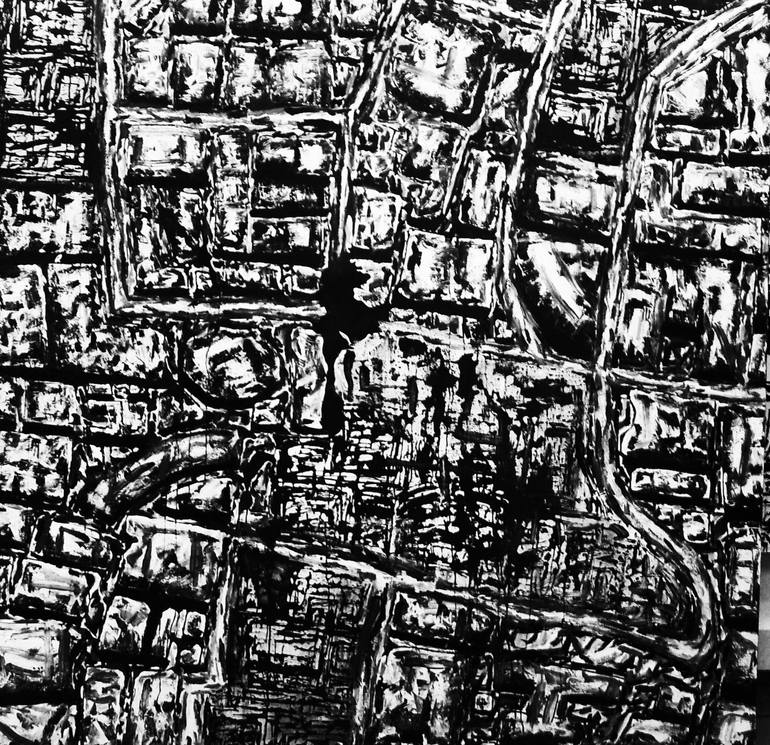 City Overview Painting by Jack Morris | Saatchi Art