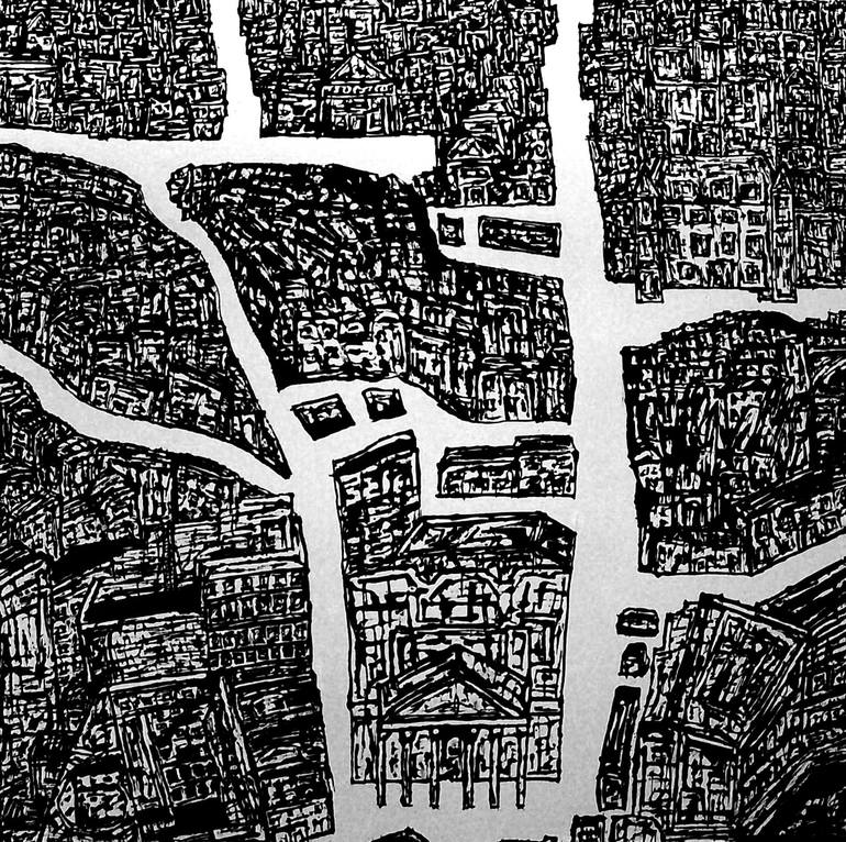 Jigsaw Painting by Jack Morris | Saatchi Art