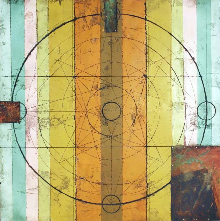 Compass II Collage by Curtis Olson | Saatchi Art