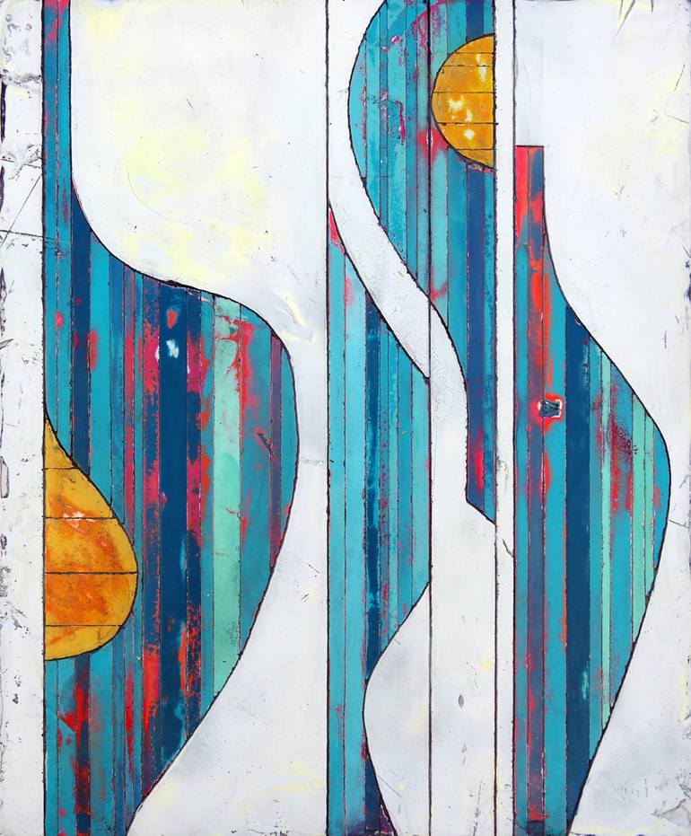 Trivial Importance #1 Painting by Curtis Olson | Saatchi Art