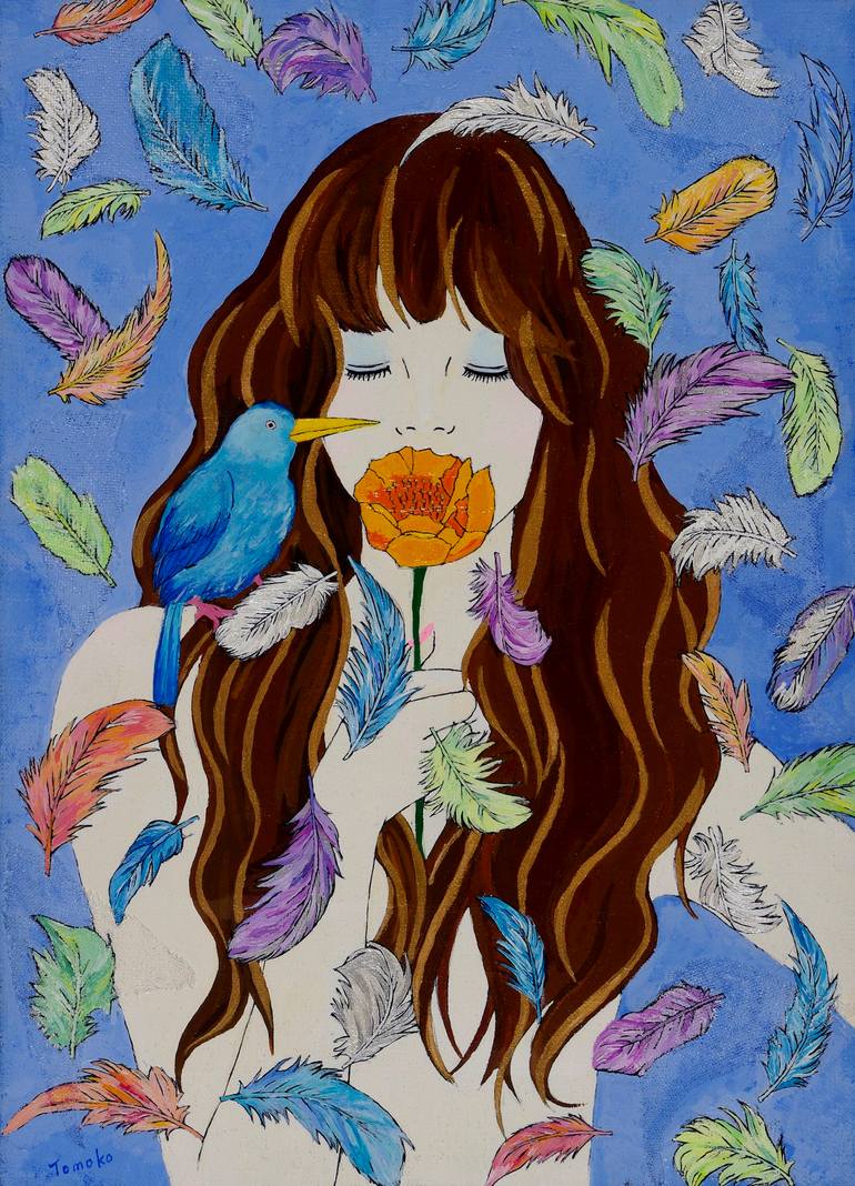 Decision Painting by Tomoko Katsurada | Saatchi Art