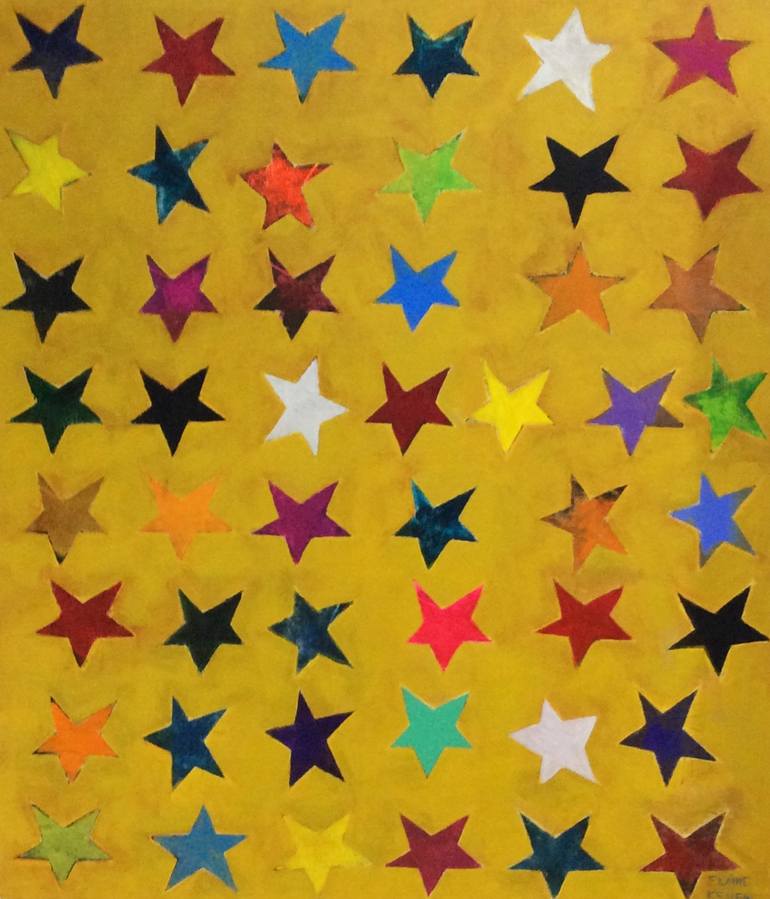 Star Spangled Painting by Elaine Kehew | Saatchi Art