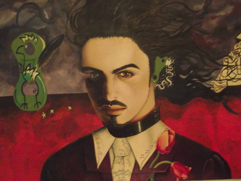 Way Out or become exstinct Painting by Dean Yuille | Saatchi Art