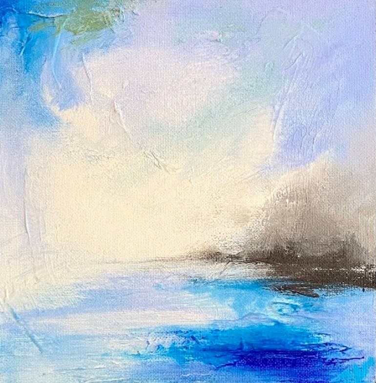 Into The Blue III Painting by Emma Moir | Saatchi Art