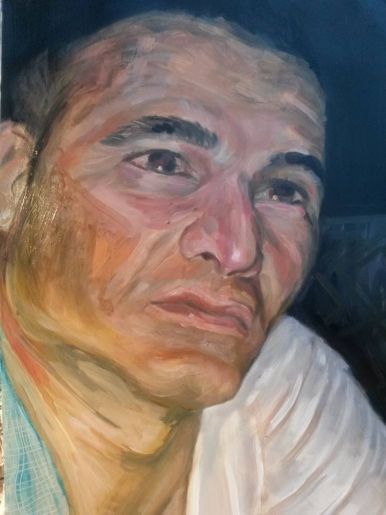 Joseph Painting by Marcin Biesek | Saatchi Art