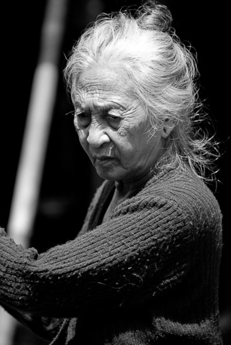 Old woman - Limited Edition 2 of 5 Photography by Christophe Cham ...