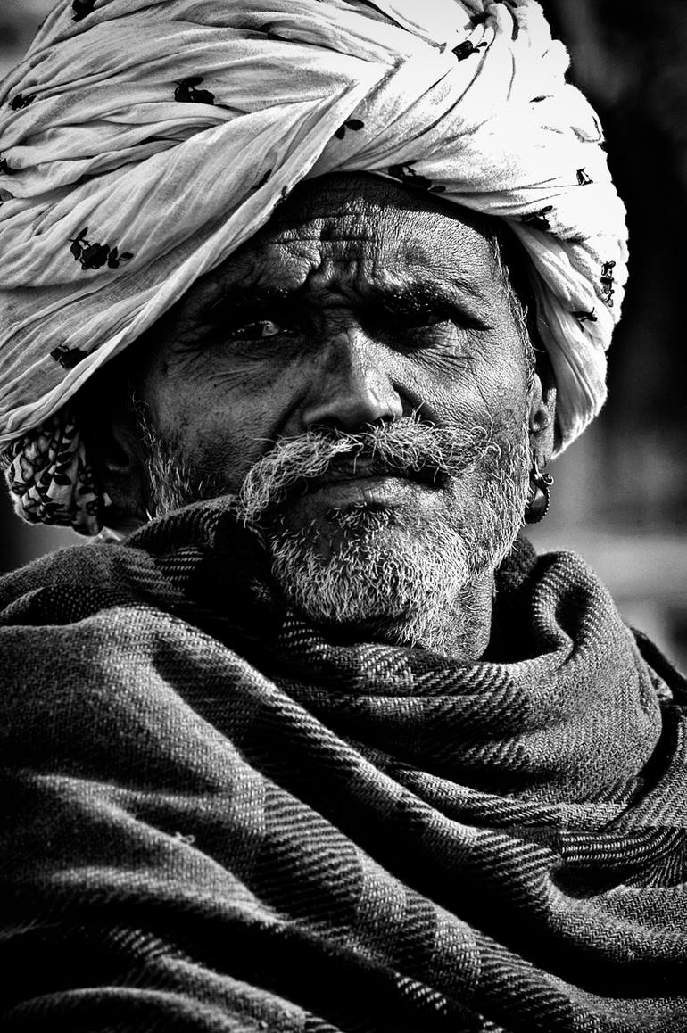 Old man India - Limited Edition 1 of 5 Photography by Christophe Cham ...