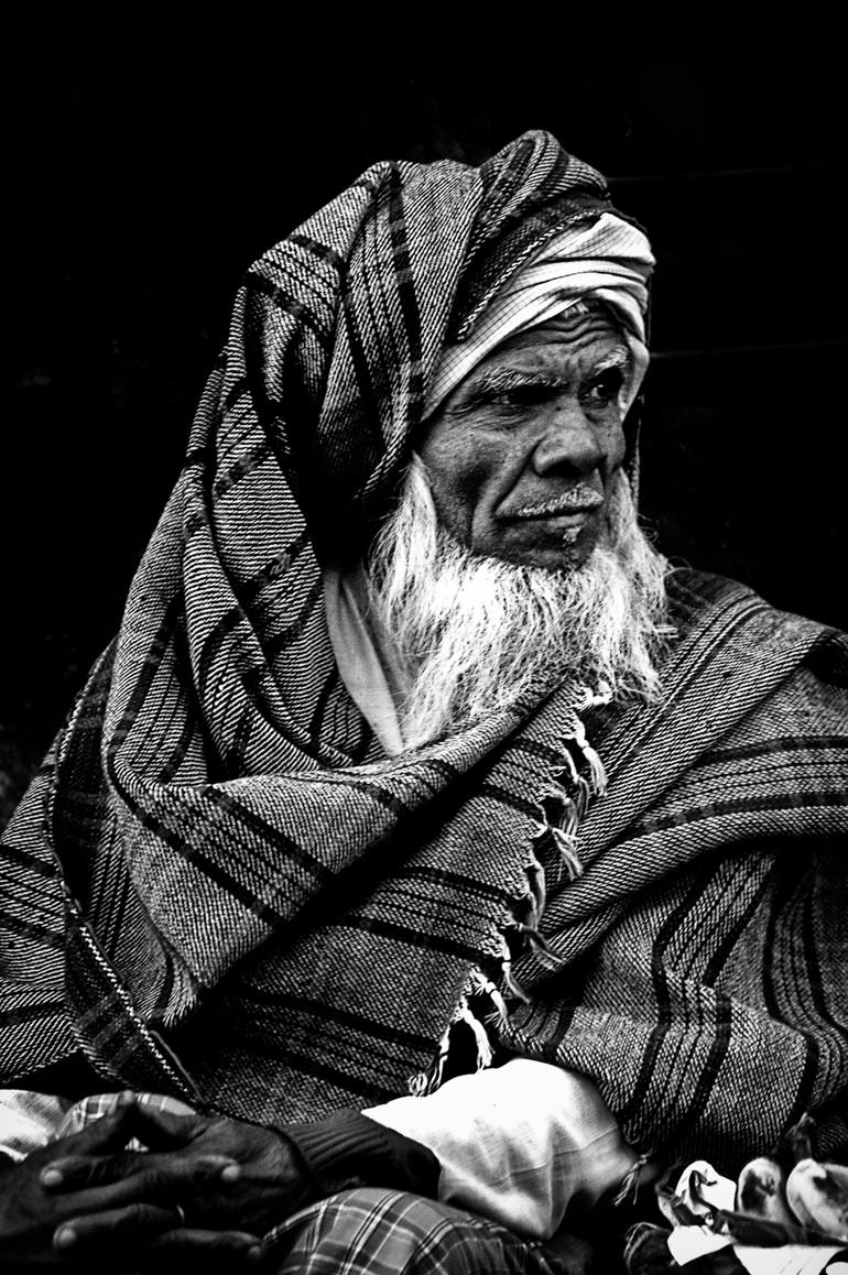 Old man, India - Limited Edition 1 of 5 Photography by Christophe Cham ...