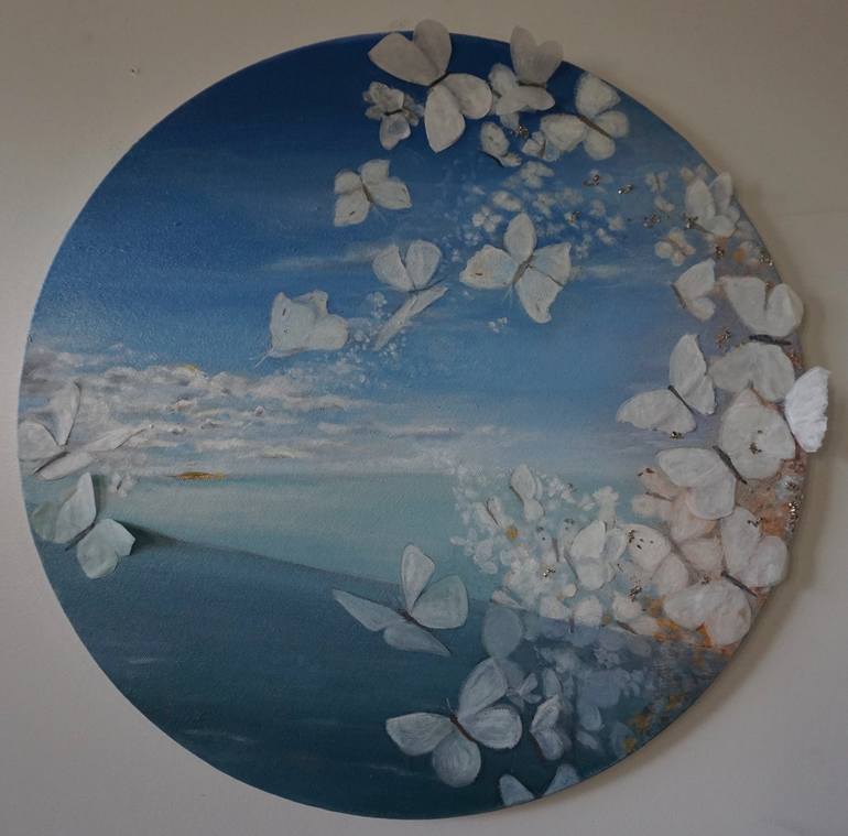 Flutter Collage by Adele Dimedio | Saatchi Art