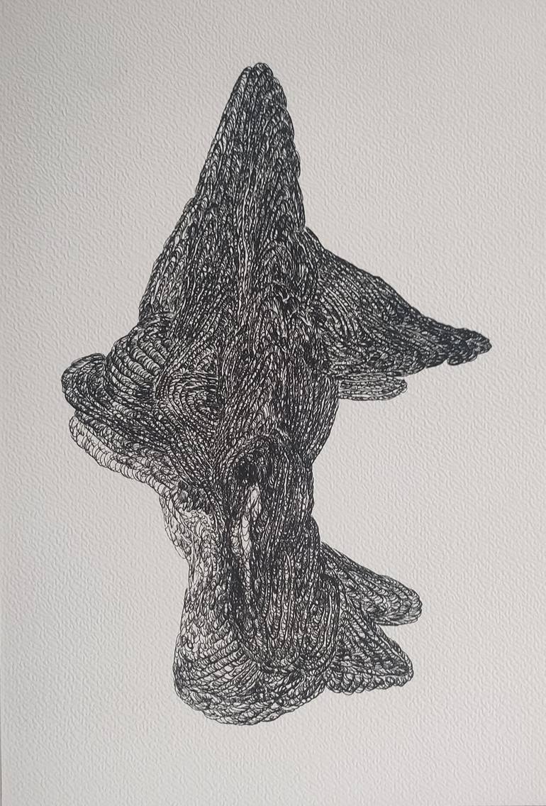 mid Drawing by Daria Magda Błażek | Saatchi Art