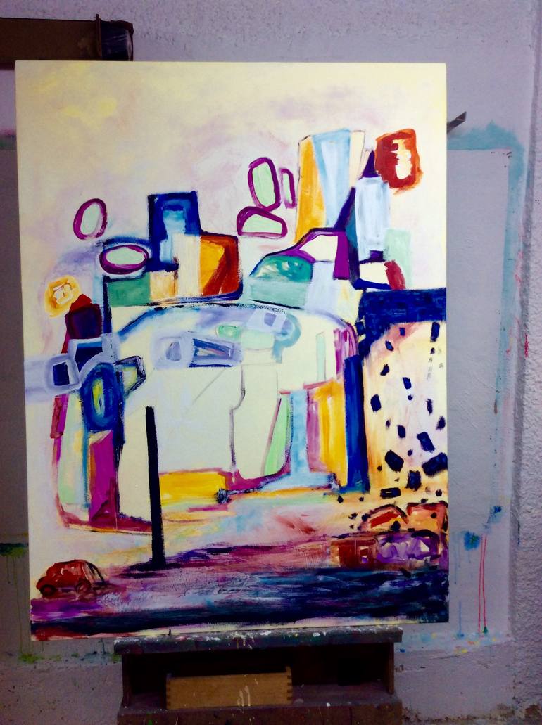 SACRED ANCIENT CULTURE NO MORE Painting by Davida Gatti-Reis | Saatchi Art