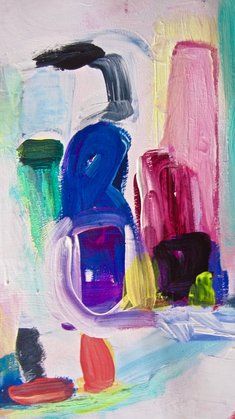 ESSENTIALLY REVISITING. Painting by Davida Gatti-Reis | Saatchi Art