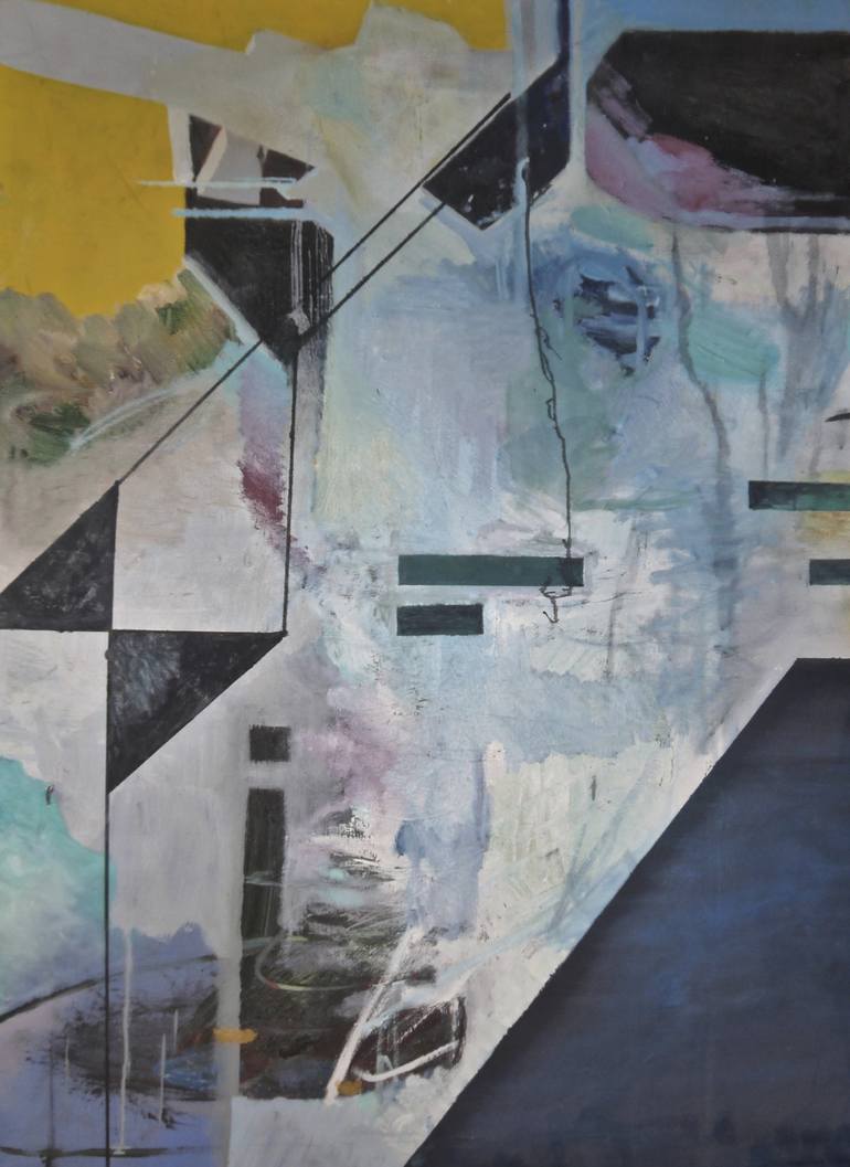 Alien vowel Painting by Neal Burns | Saatchi Art