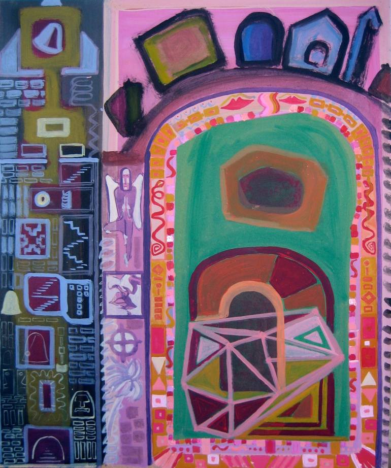 la Catedral de San Borondon Painting by Marco Menato | Saatchi Art