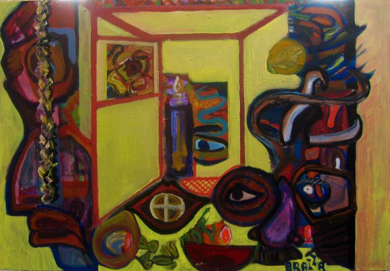 Totem Room Painting by Marco Menato | Saatchi Art