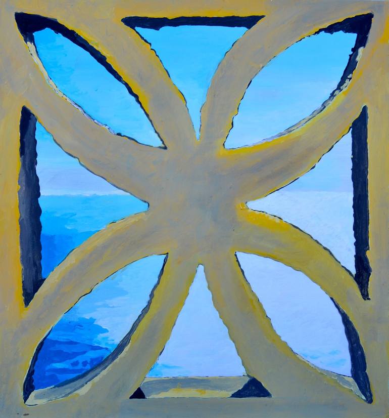 Sea tile 2 Painting by Marco Menato | Saatchi Art