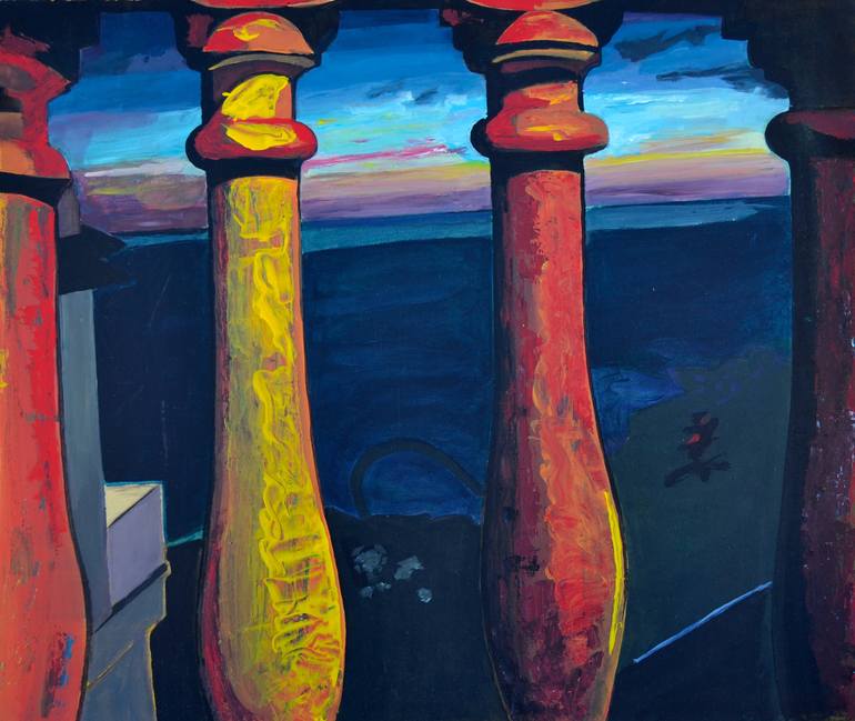 Dusk Painting by Marco Menato | Saatchi Art