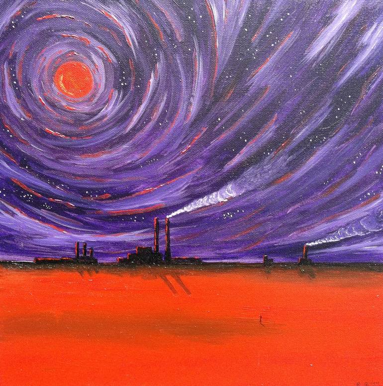 The last day Painting by Ronan Quish | Saatchi Art