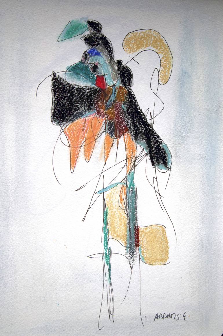 ABRAMS 4_no panic Drawing by Silvana Abram | Saatchi Art