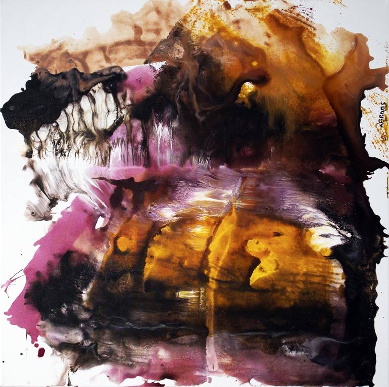 Untamable. Painting by Silvana Abram | Saatchi Art