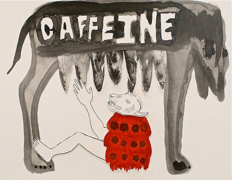 Caffeine Collage by edgar koi | Saatchi Art