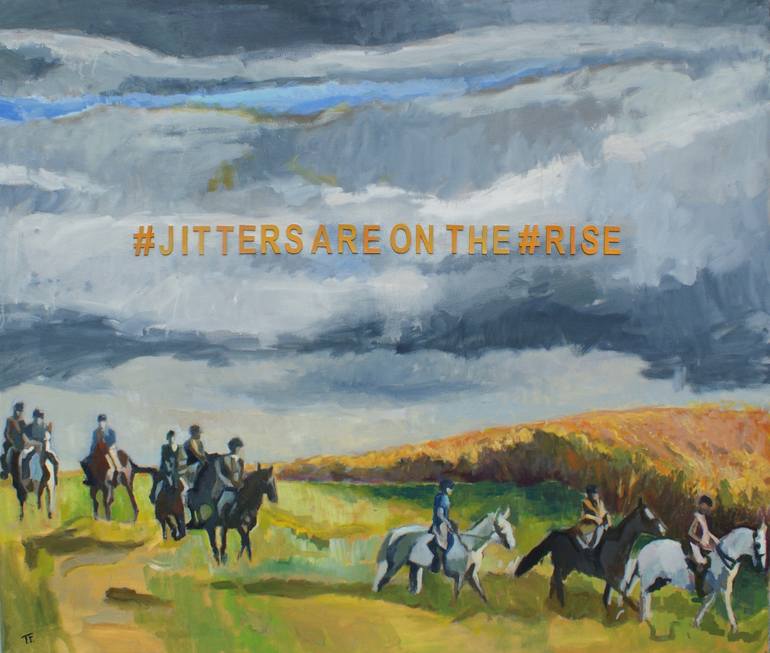 #Jitters Painting by Tom Ferraro | Saatchi Art