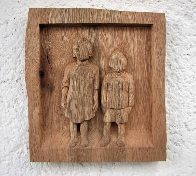 Where is my childhood, Mom? Sculpture by Stefan Doru Moscu | Saatchi Art