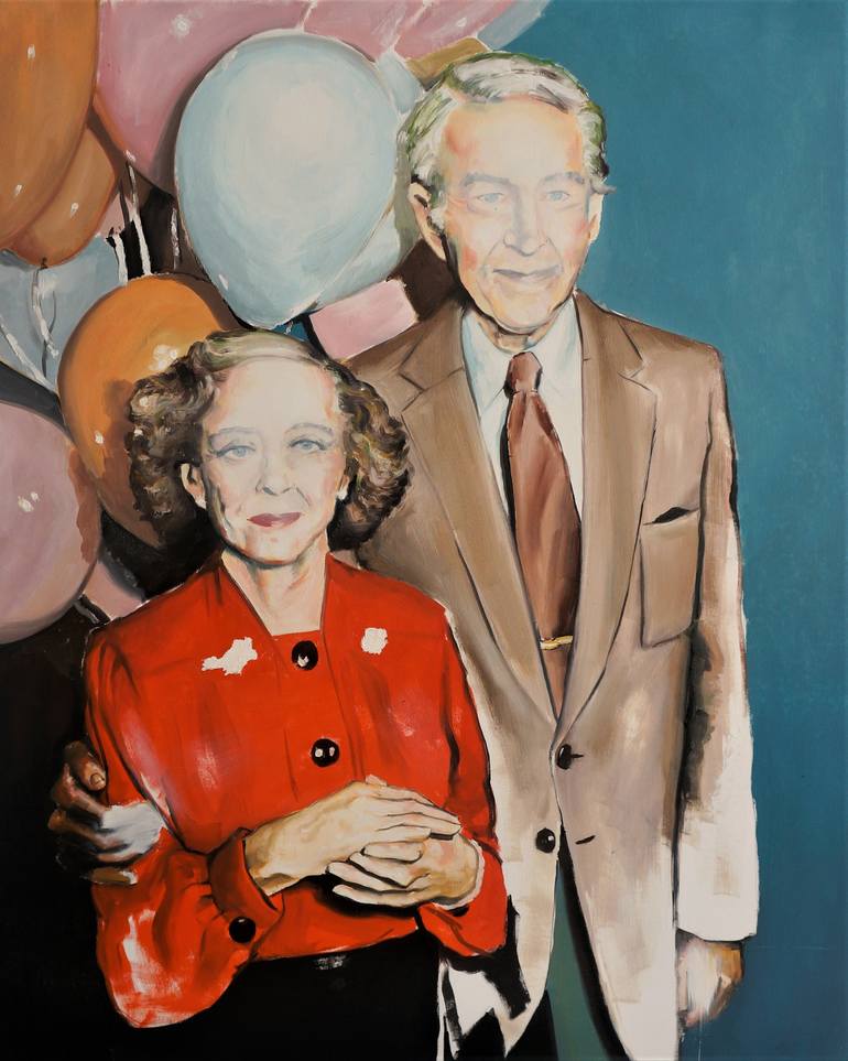 Party never fit me Painting by Stefan Doru Moscu | Saatchi Art