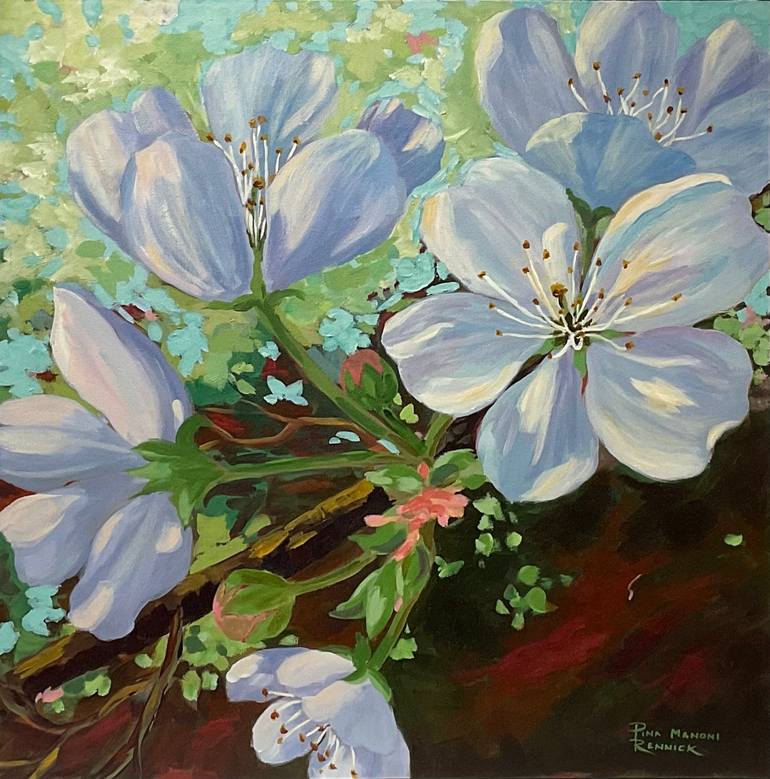 Primavera Painting by Pina Manoni-Rennick | Saatchi Art