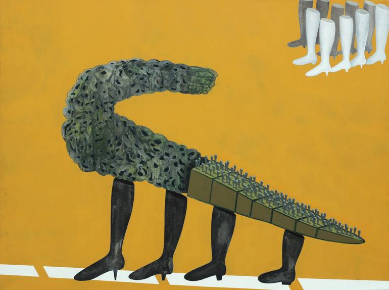 The Ramp Painting by Rahul Vajale | Saatchi Art