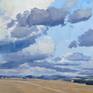 Country Cloudscape Painting by Steve Heyen | Saatchi Art