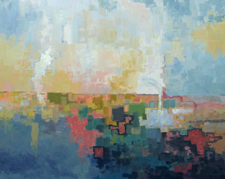 Mind Industry (study) Painting by Steve Heyen | Saatchi Art