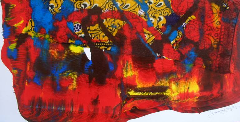 Fire Printmaking by Jamal Toomaj | Saatchi Art