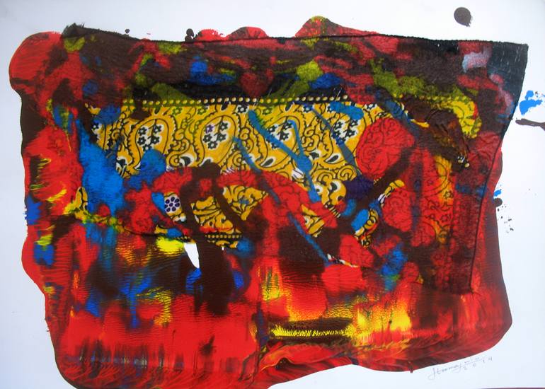 Fire Printmaking by Jamal Toomaj | Saatchi Art