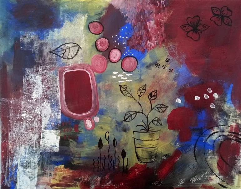 April Painting by Vanessa Merlo | Saatchi Art