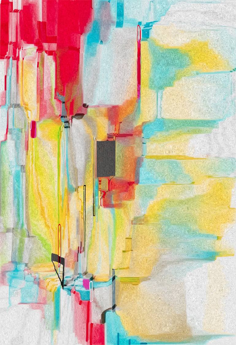 Rhapsody Ensnared Painting by Phil Clark | Saatchi Art