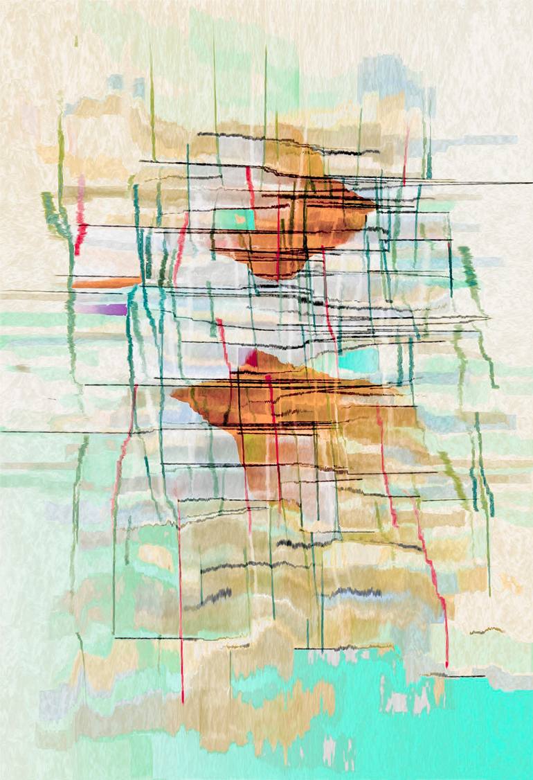 Panlinear Warmth Painting by Phil Clark | Saatchi Art