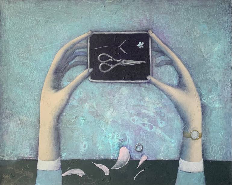 The Memory Box Painting by Svetlana Rumak | Saatchi Art