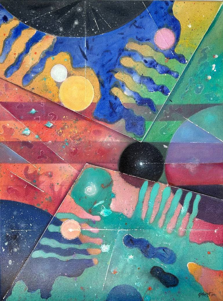 Tangents Painting by Doug Gilbert | Saatchi Art