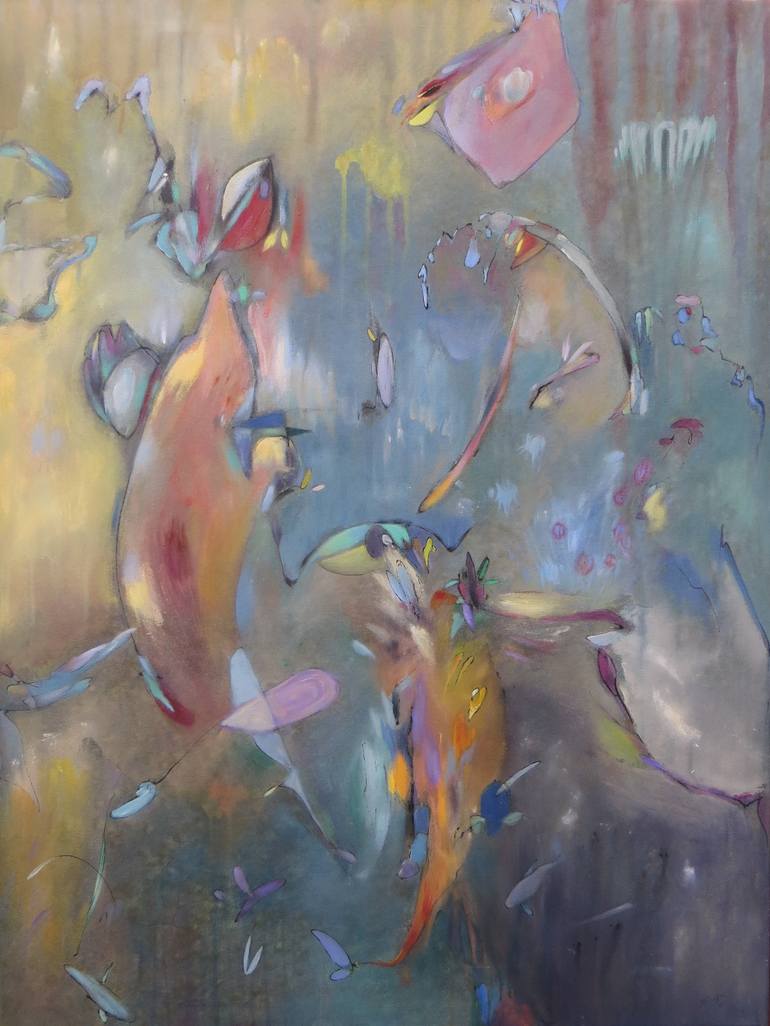 Between Us Painting by Doug Gilbert | Saatchi Art