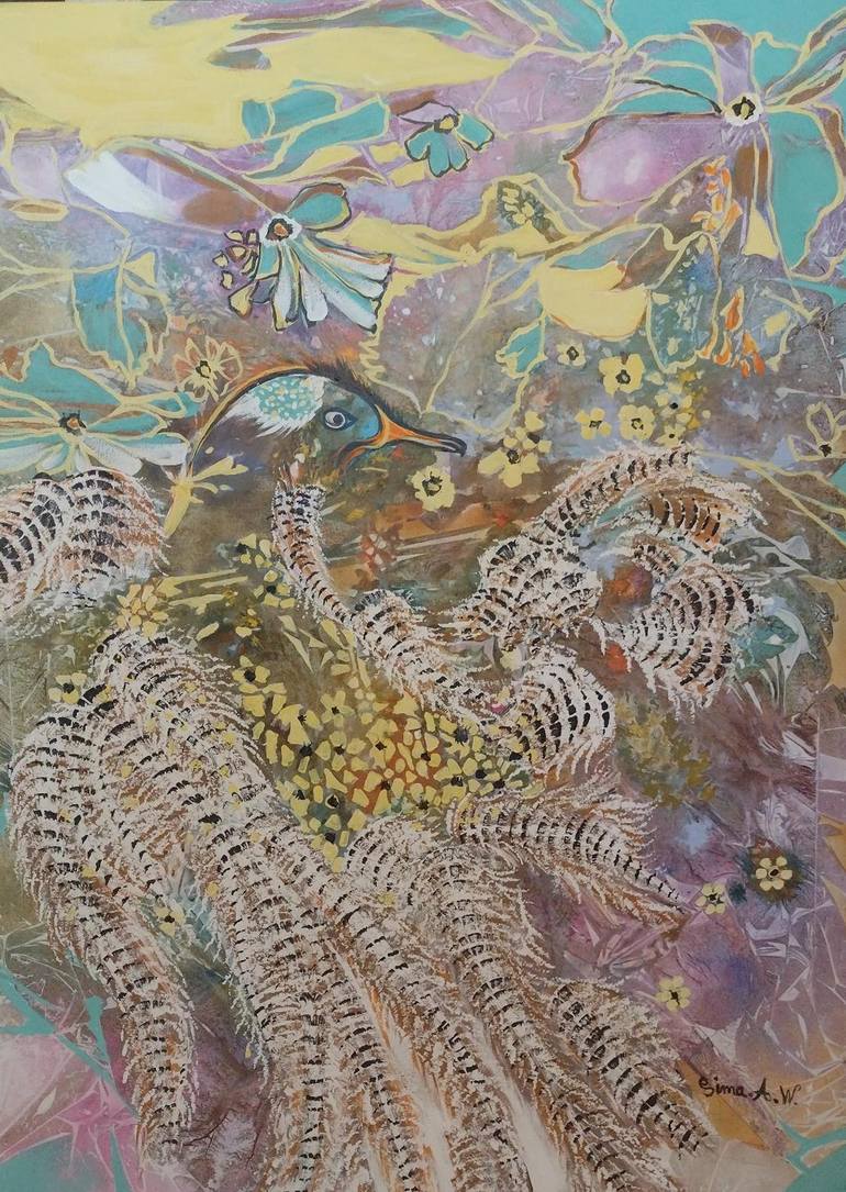 Pheasant Wild Life Painting by Sima Wewetzer | Saatchi Art United Kingdom