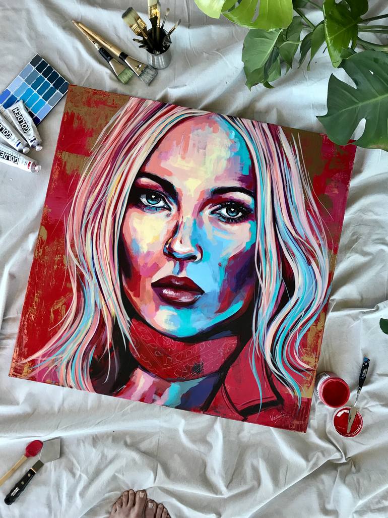 Kate Painting by Valerie Carpender | Saatchi Art