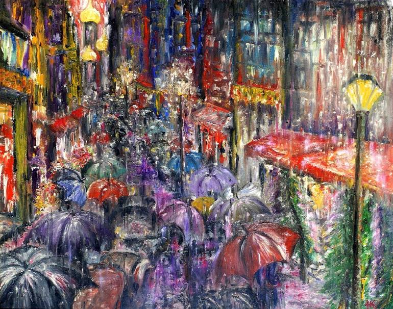 NOSTALGIA Painting by Helen Kagan | Saatchi Art
