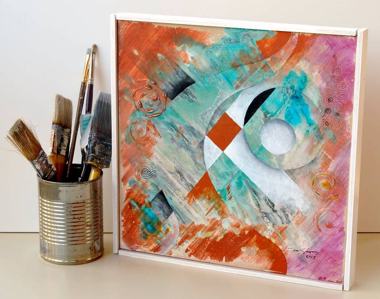 The Concert of Hyacinths Painting by David Holcomb | Saatchi Art