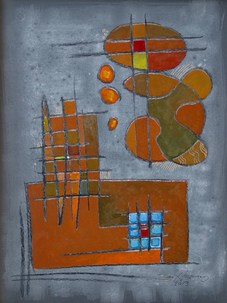 The Visitor Painting by David Holcomb | Saatchi Art