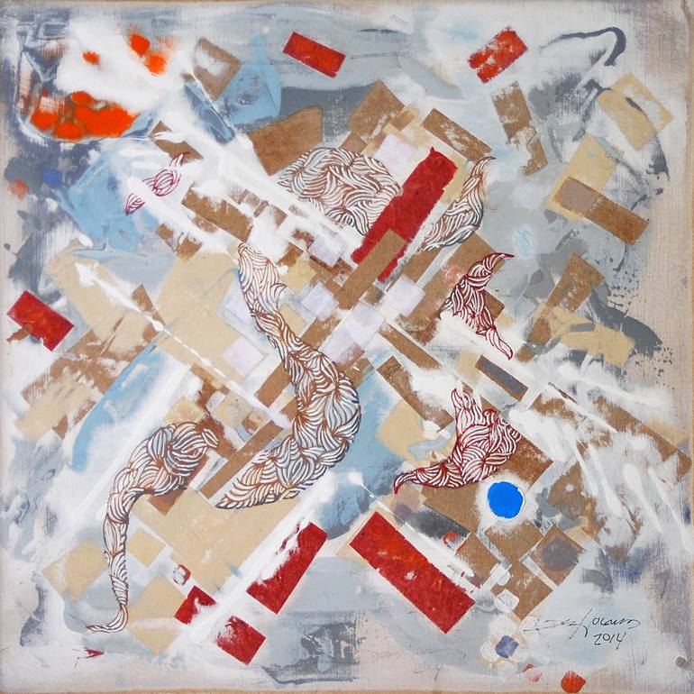 The Ritual of Difficult Dreams Painting by David Holcomb | Saatchi Art