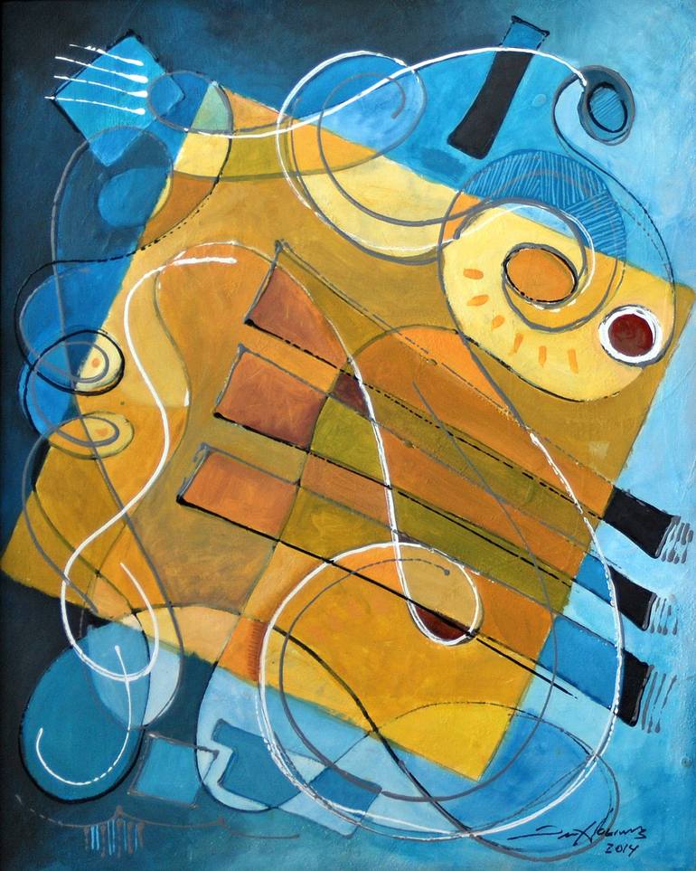 Drink water, cut fruit Painting by David Holcomb | Saatchi Art
