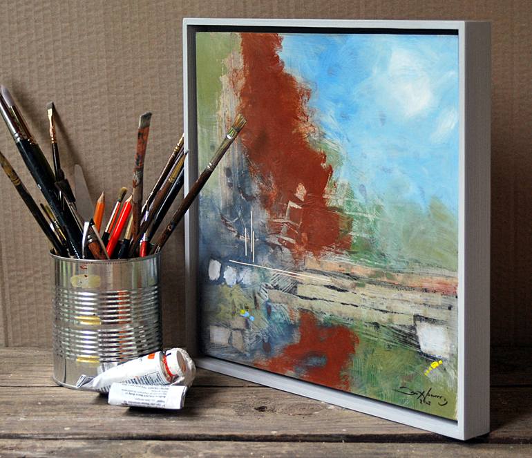 No one lives here now Painting by David Holcomb | Saatchi Art